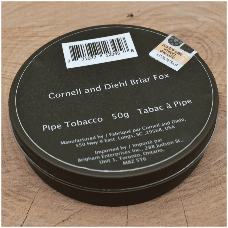 Cornell & Diehl Briar Fox (50g) - Village Cigar Company & Barbershop